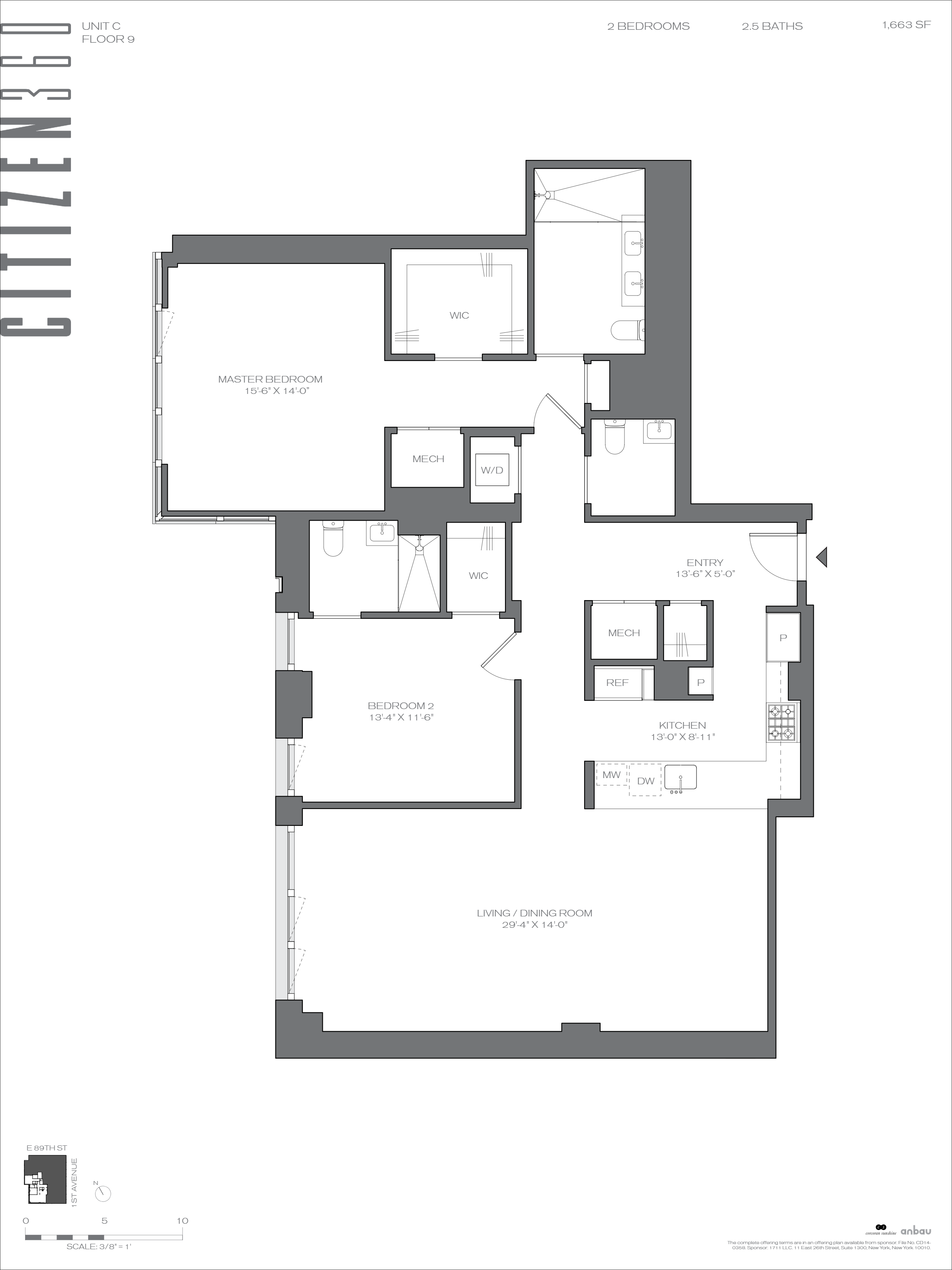 Citizen 360 - 9C, Manhattan NY | Livabl