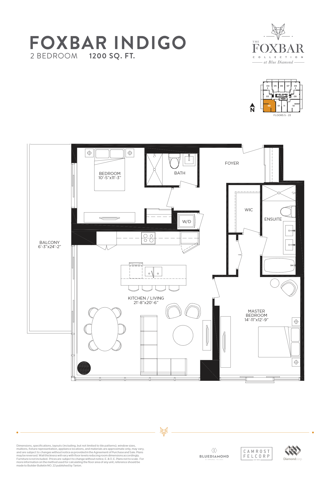 The Foxbar at Imperial Village | Foxbar Indigo | Floor Plans and Pricing