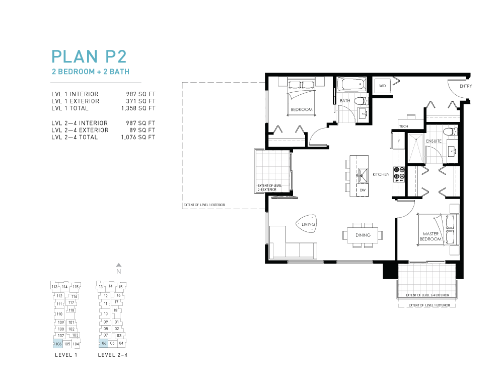 Parc Riviera (Monaco) - P2 Floor Plan, Richmond BC | Livabl