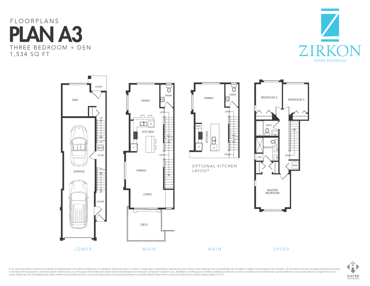 Zirkon | A3 | Floor Plans and Pricing
