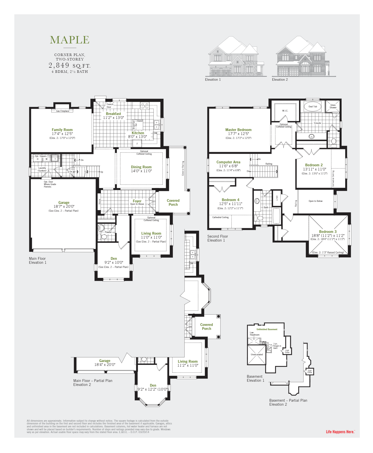Gracefields North | Maple | Floor Plans and Pricing