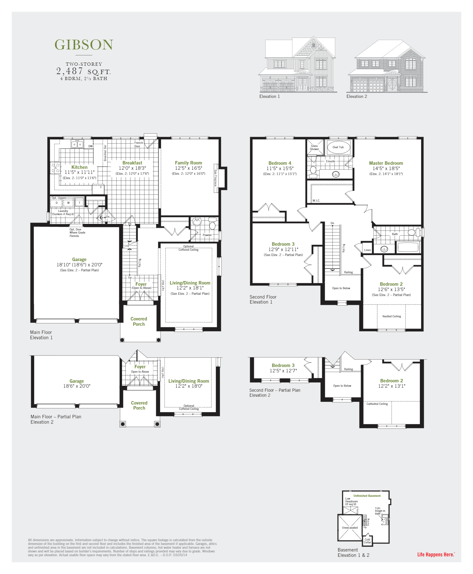 Gracefields North | Gibson | Floor Plans and Pricing