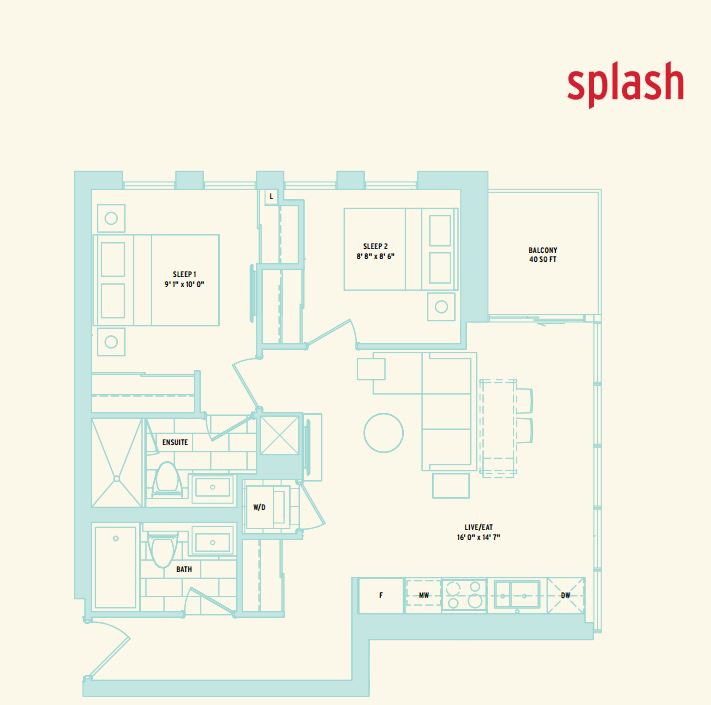 Sonic | Splash | Floor Plans and Pricing