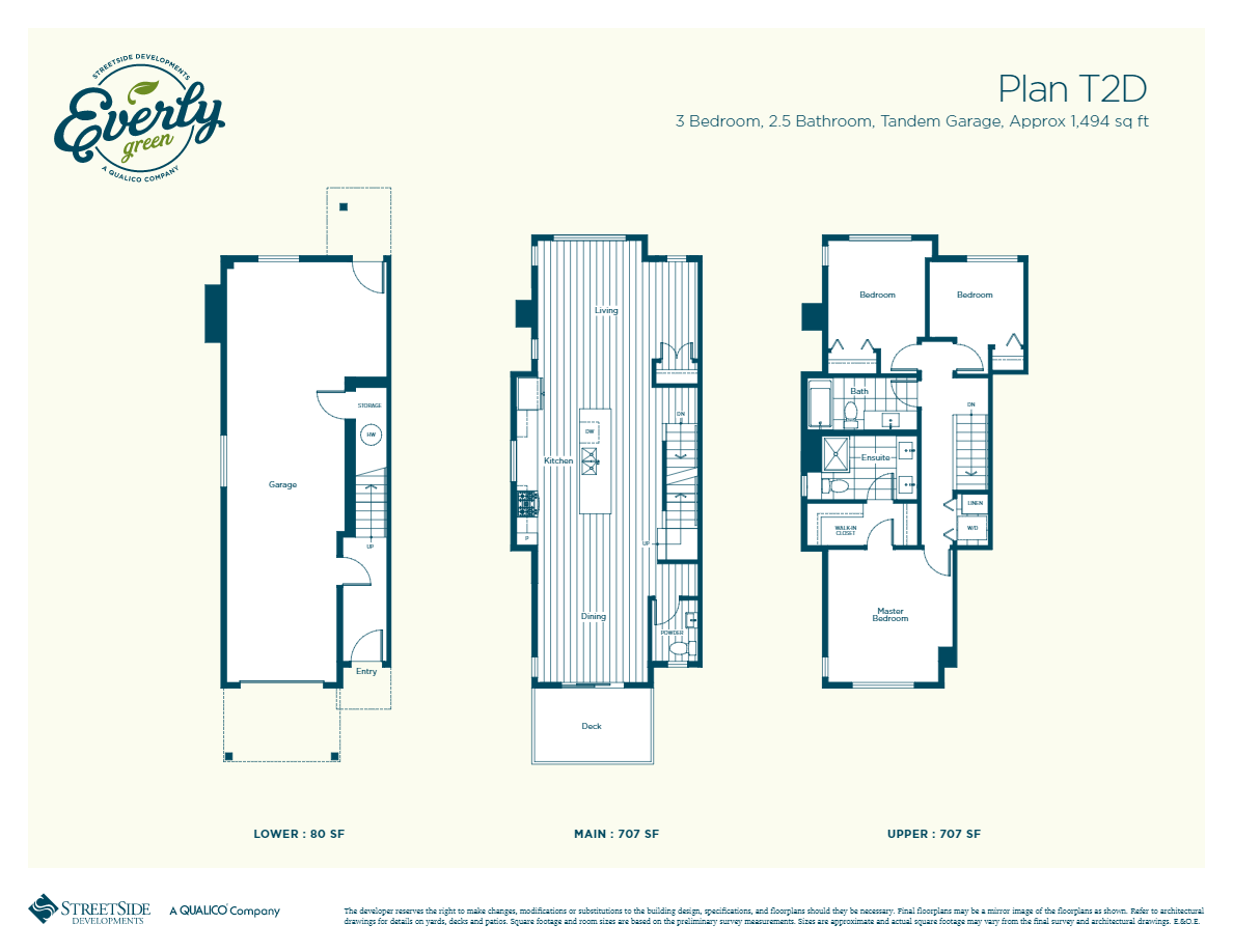 Everly Green | T2D | Floor Plans and Pricing