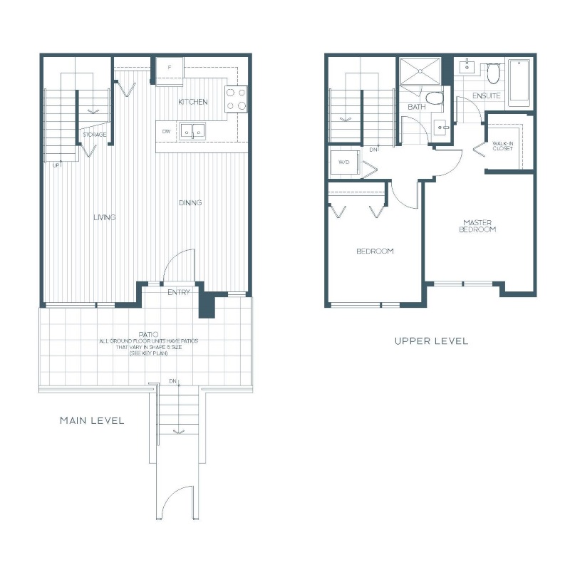 Seasons - B Floor Plan, Burnaby BC | Livabl