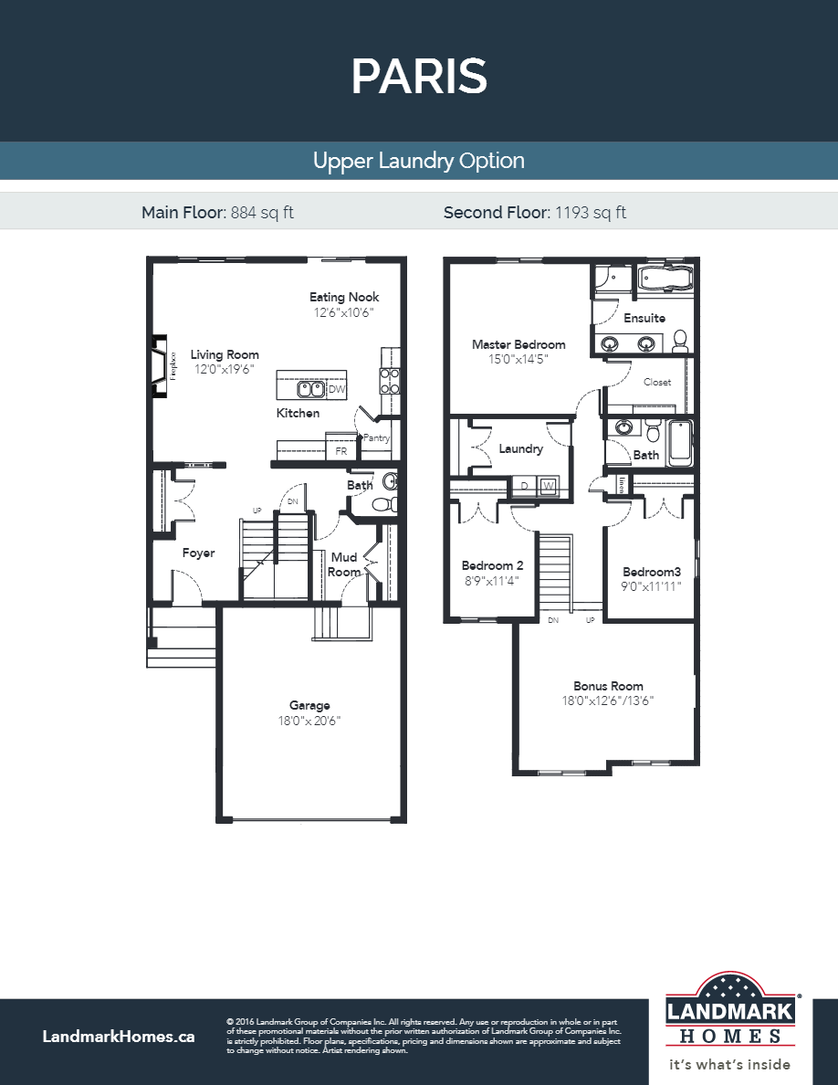 Laurel Crossing | Paris | Floor Plans and Pricing