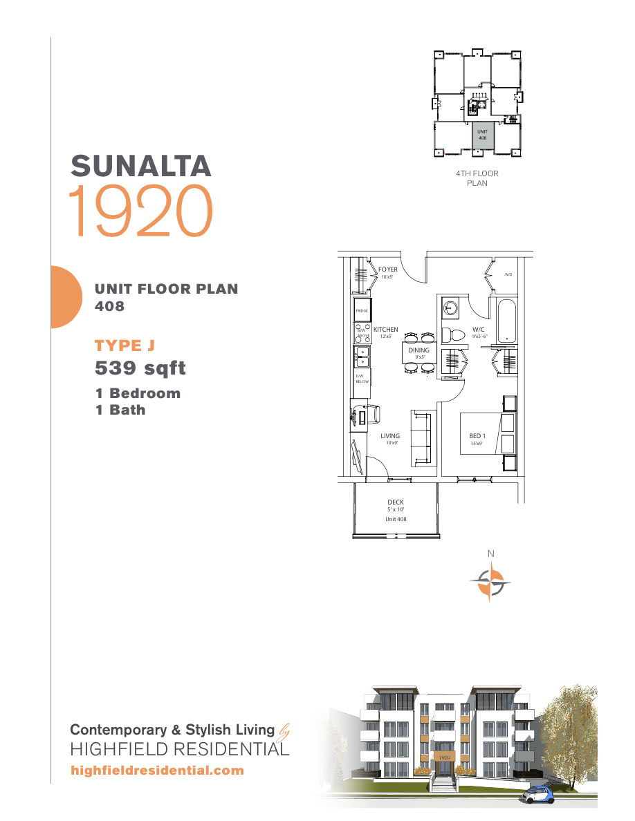 Sunalta 1920 - Plan J Floor Plan, Calgary AB | Livabl