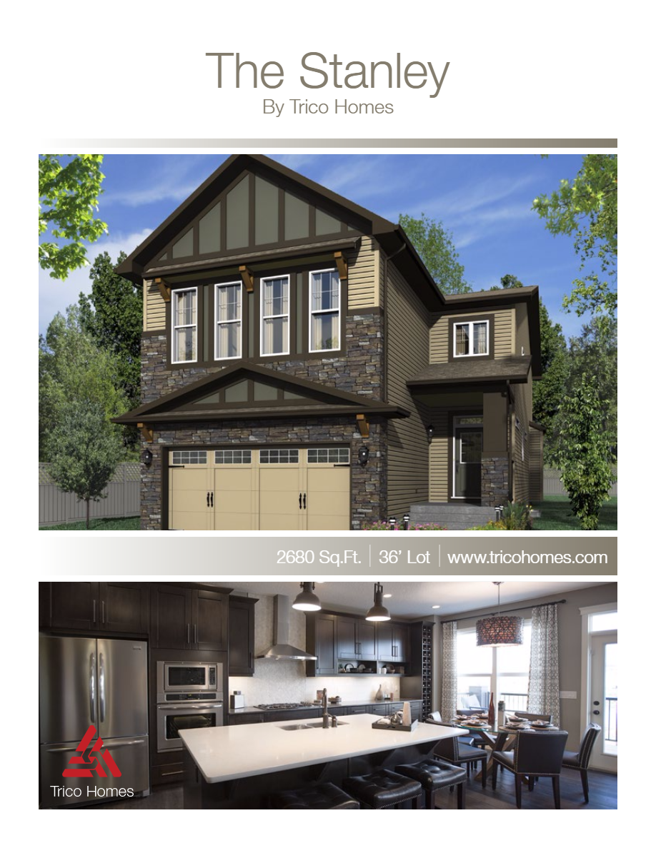 Stanley floor plan at Legacy - Early Phase in De Winton, AB