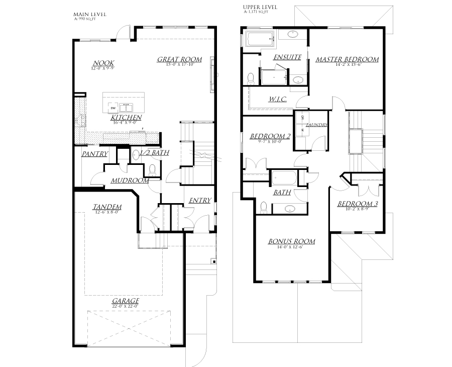 Manning Village - Allegro Floor Plan, Edmonton AB | Livabl