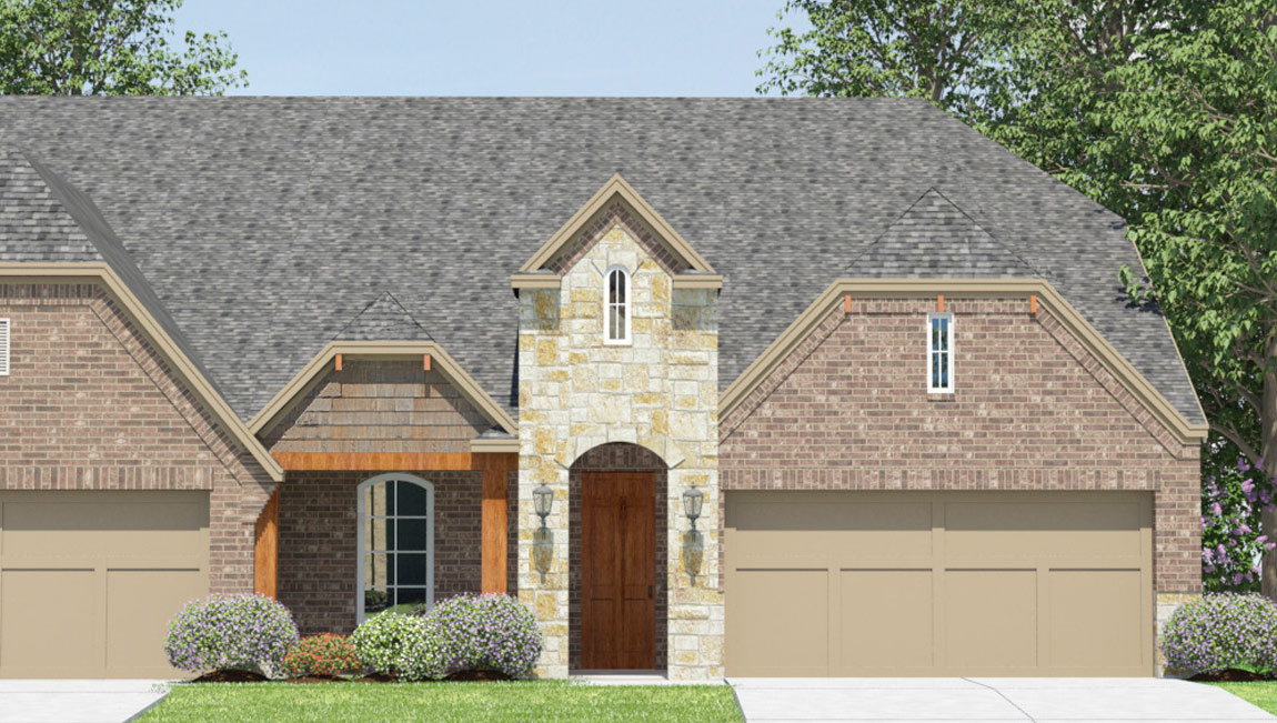 The Fountains at Jacobs Reserve Townhomes | Summerby - Plan 2857 ...