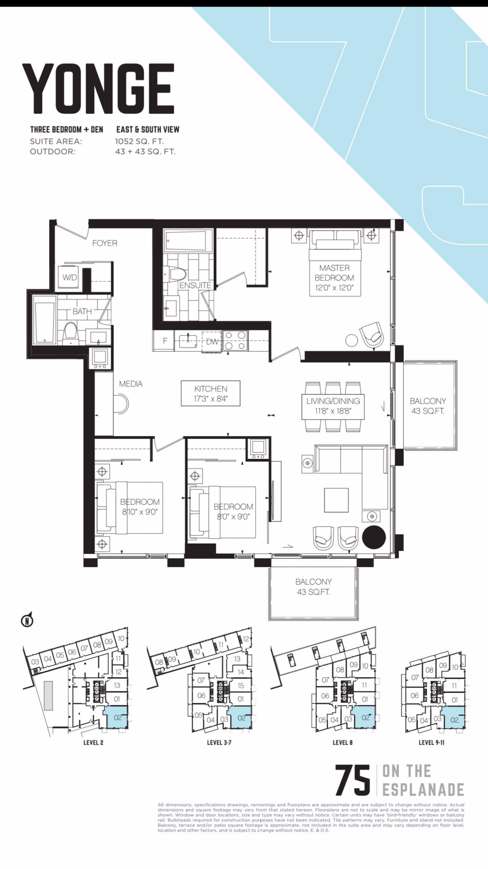 75 On The Esplanade | Yonge | Floor Plans and Pricing