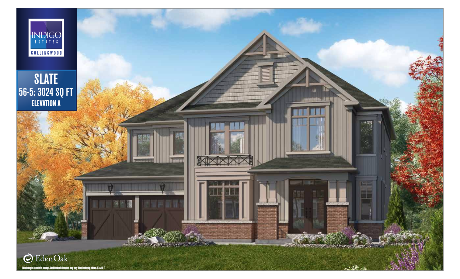 Indigo Estates Collingwood | Slate | Floor Plans and Pricing