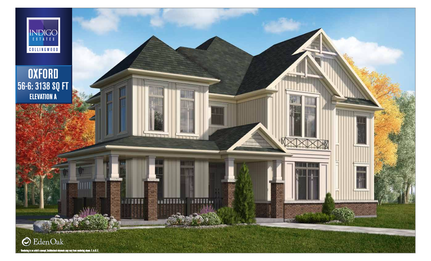 Indigo Estates Collingwood - Oxford Floor Plan, Collingwood ON | Livabl
