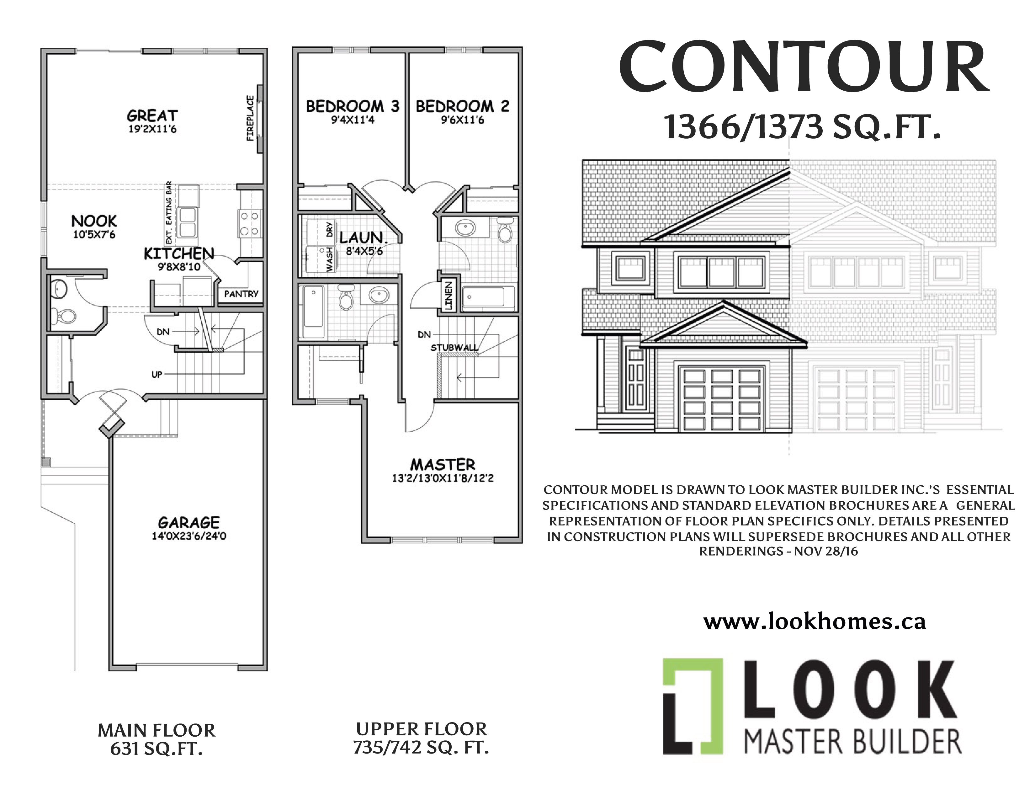 Chappelle Gardens - Contour Floor Plan, Edmonton AB | Livabl