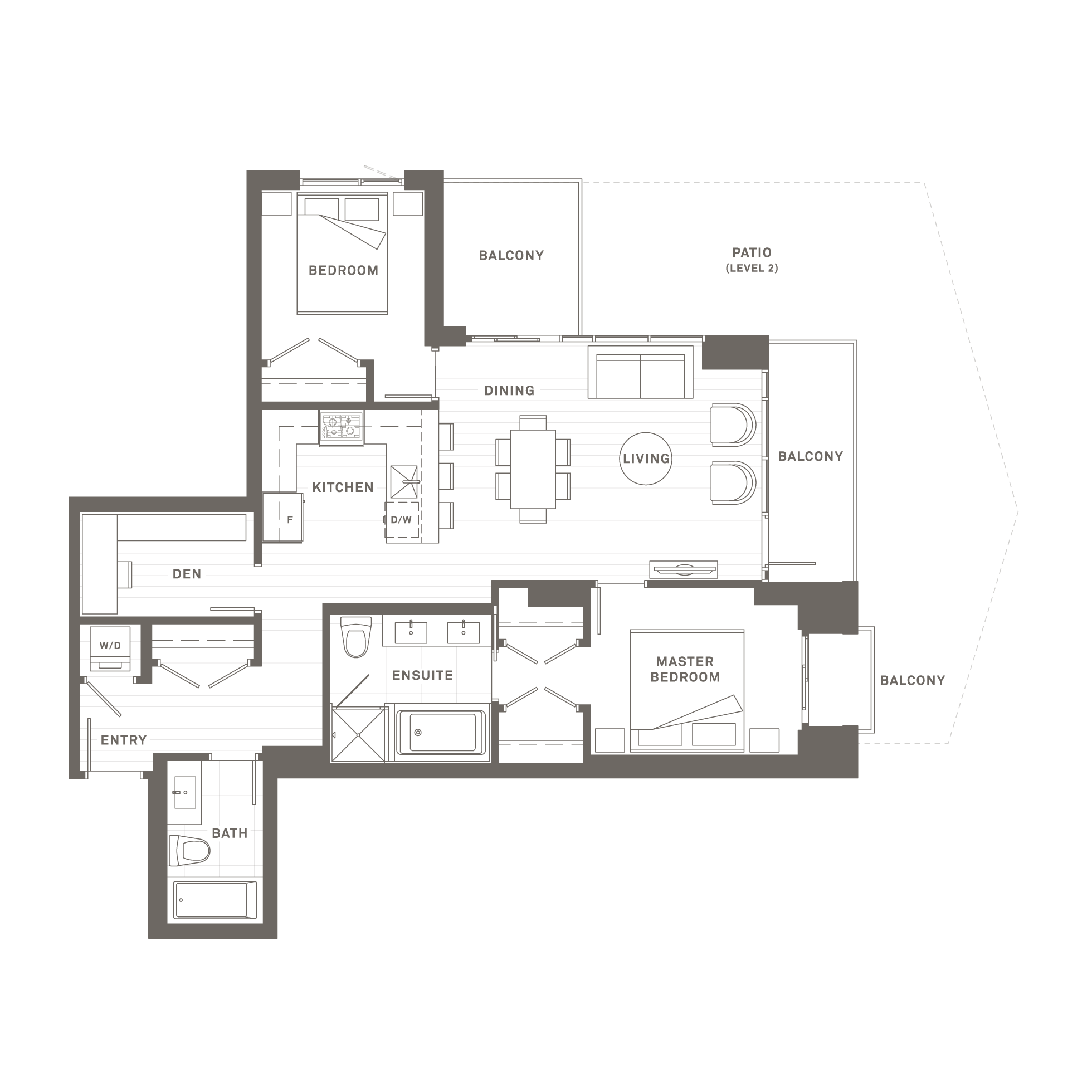 The Residences at Lynn Valley - E2 Floor Plan, North Vancouver BC | Livabl