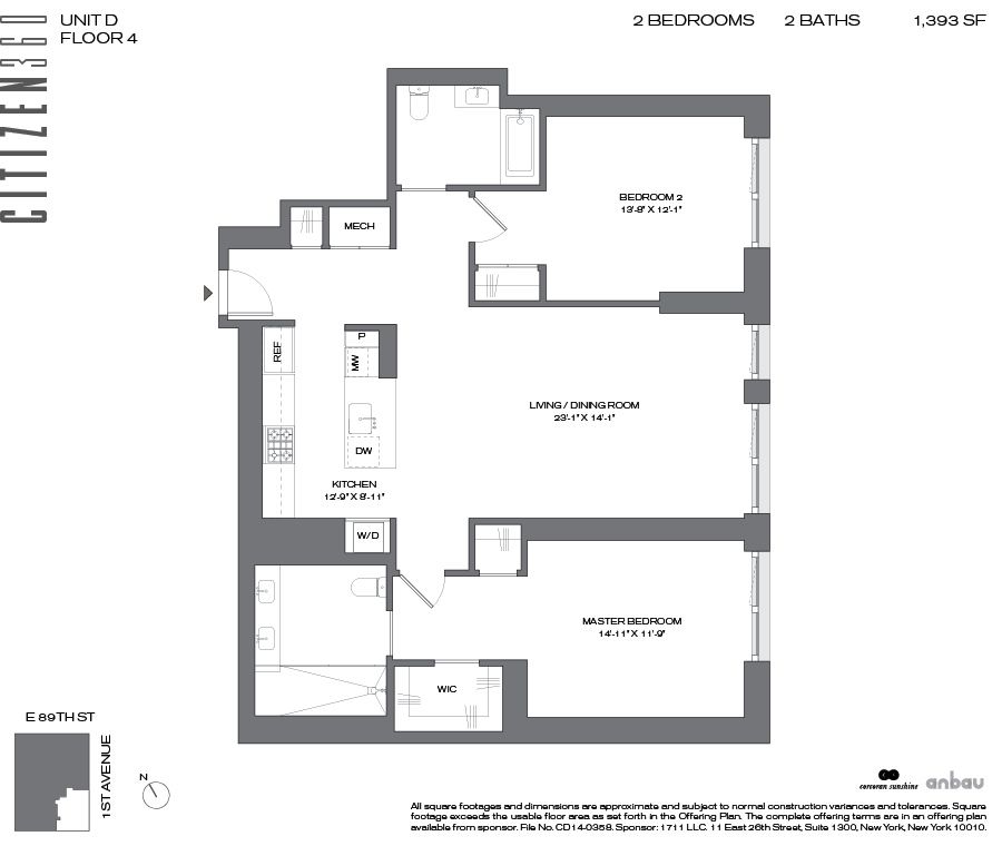 Citizen 360 - 4D, Manhattan NY | Livabl