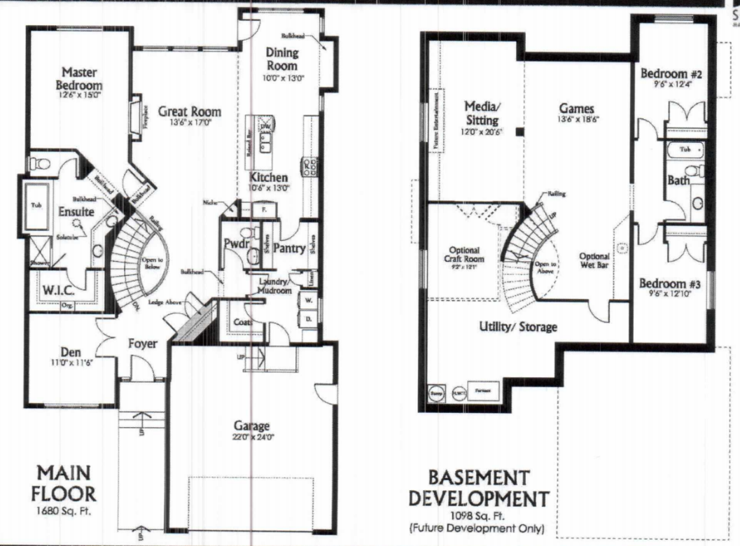 The Homes of Jagare Ridge - The Solana Floor Plan, Edmonton AB | Livabl