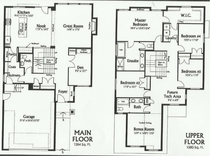 The Homes of Jagare Ridge - The Beechwood Floor Plan, Edmonton AB | Livabl