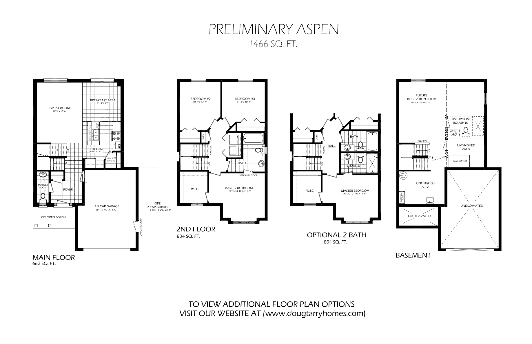 Harrisview | Aspen | Floor Plans and Pricing