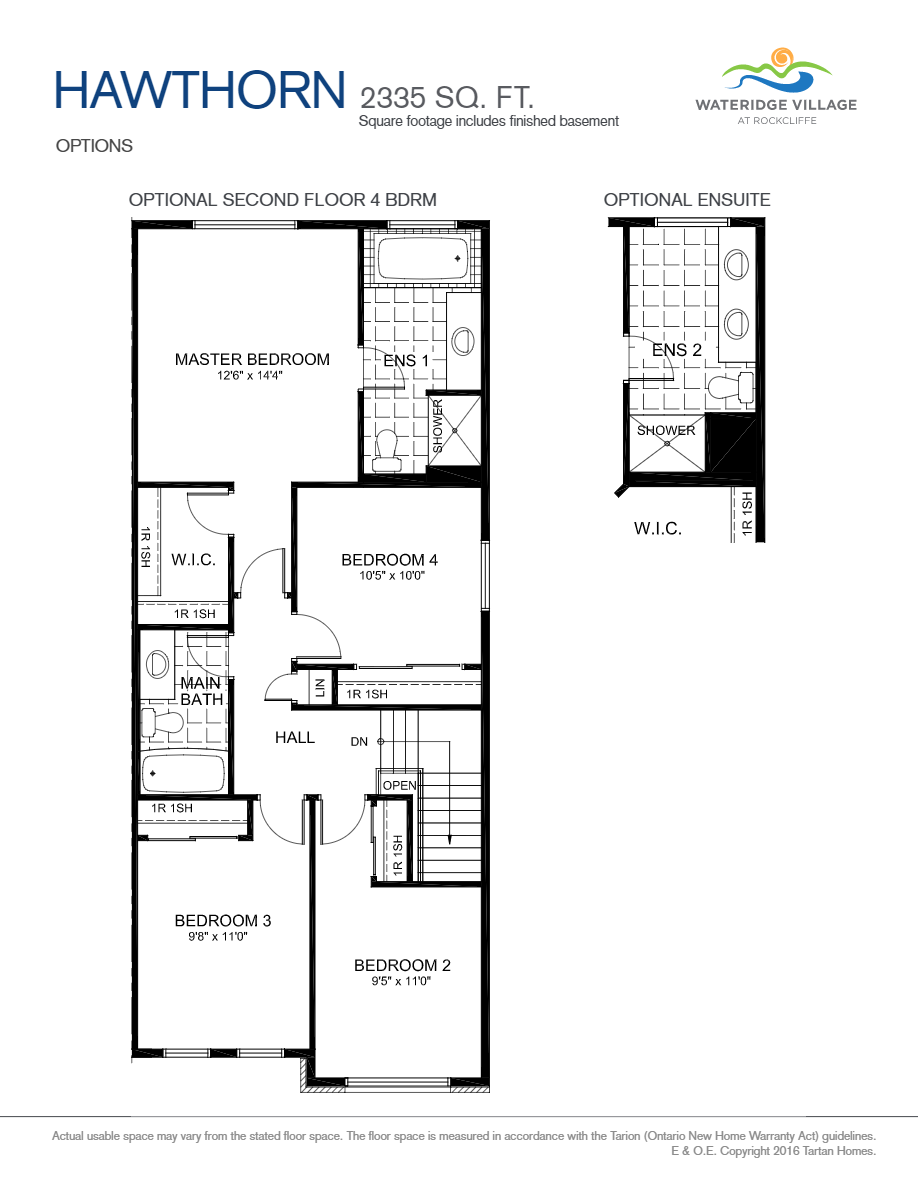 Wateridge Village | Hawthorn | Floor Plans and Pricing