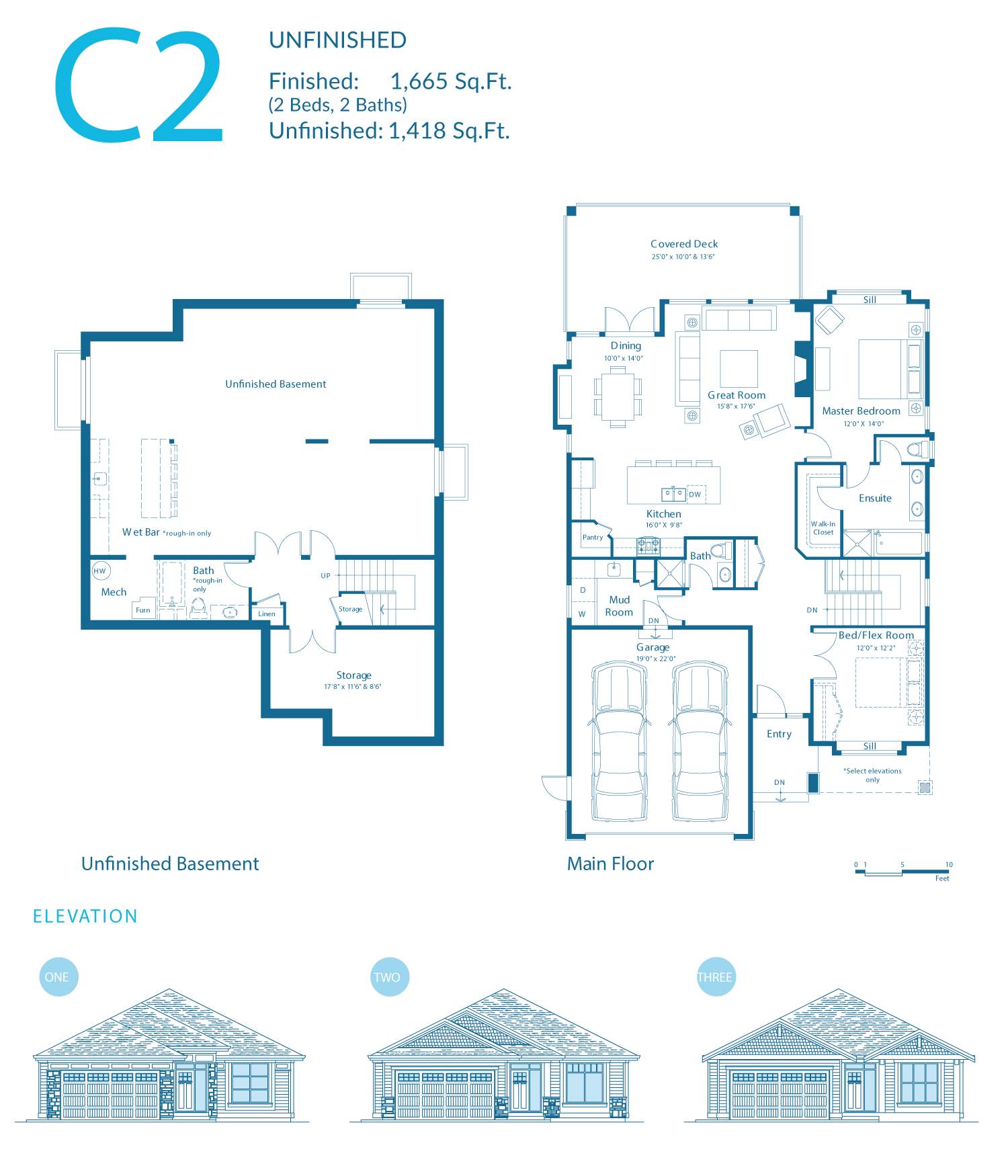 Camden at The Falls - C2 Floor Plan, Chilliwack BC | Livabl