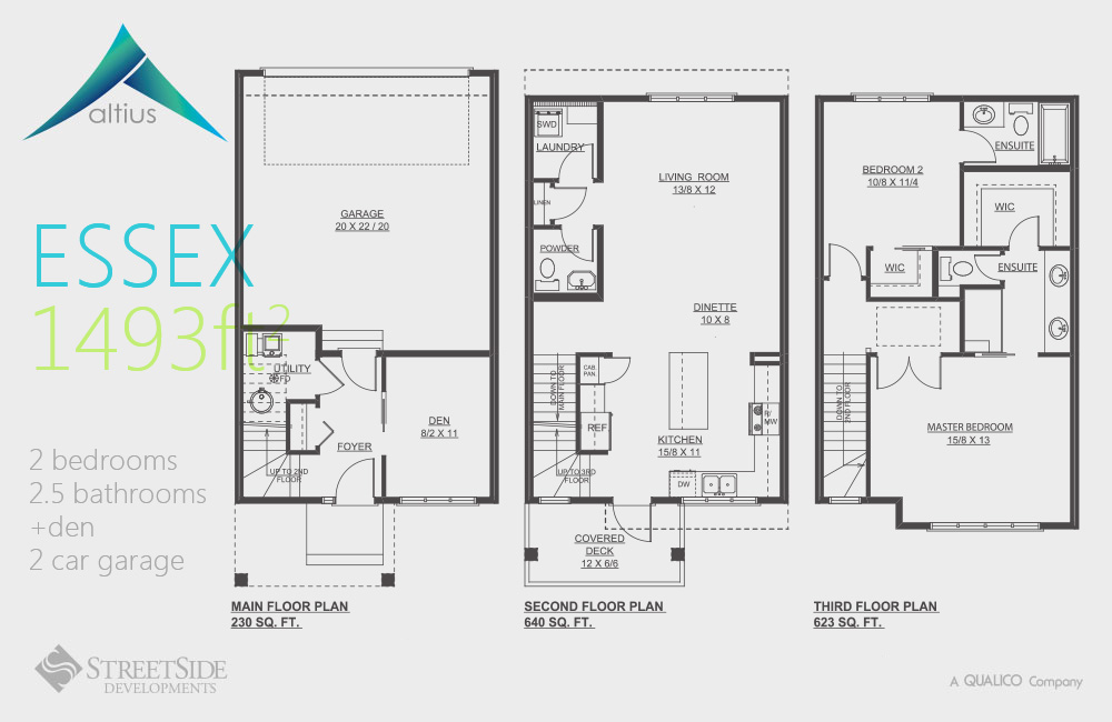 Crystallina Townhomes by StreetSide Developments - #100 Essex, Edmonton AB | Livabl