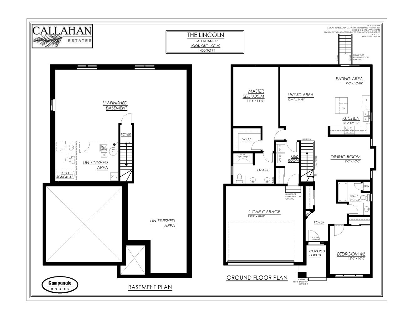 Callahan Estates - Lincoln Floor Plan, Arnprior ON | Livabl