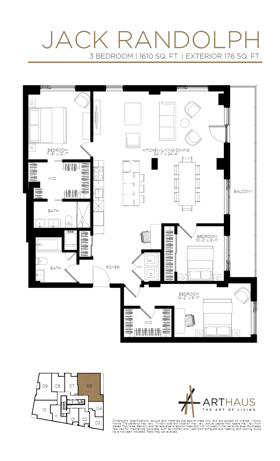ArtHaus - Jack Randolph Floor Plan, Ottawa ON | Livabl