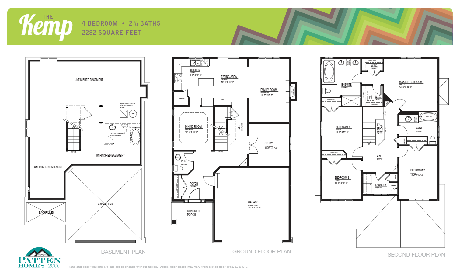 Porter Place - Kemp Floor Plan, Ottawa ON | Livabl