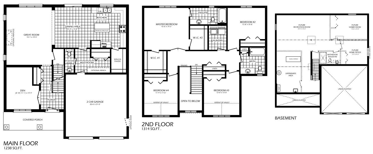 Orchard Park by Doug Tarry Homes | The Monroe | Floor Plans and Pricing