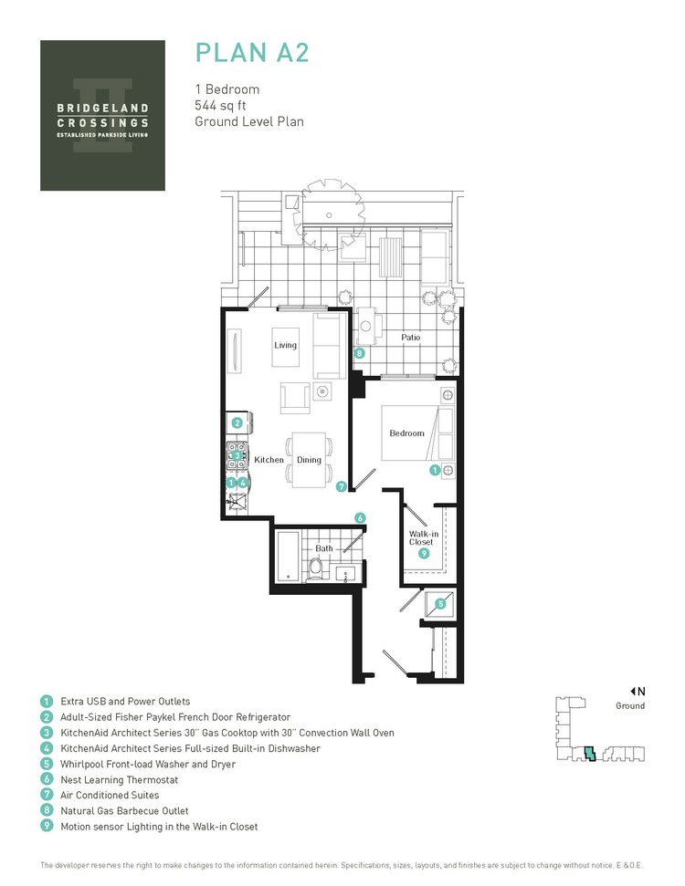 Bridgeland Crossings II | A2 | Floor Plans and Pricing