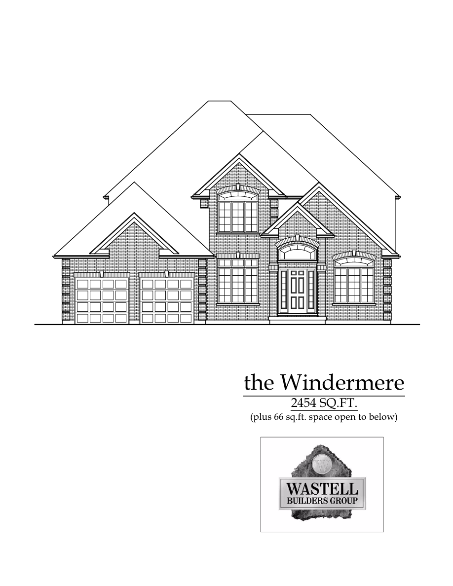 The Meadowlands of Sunningdale - The Windermere Floor Plan, London ON ...