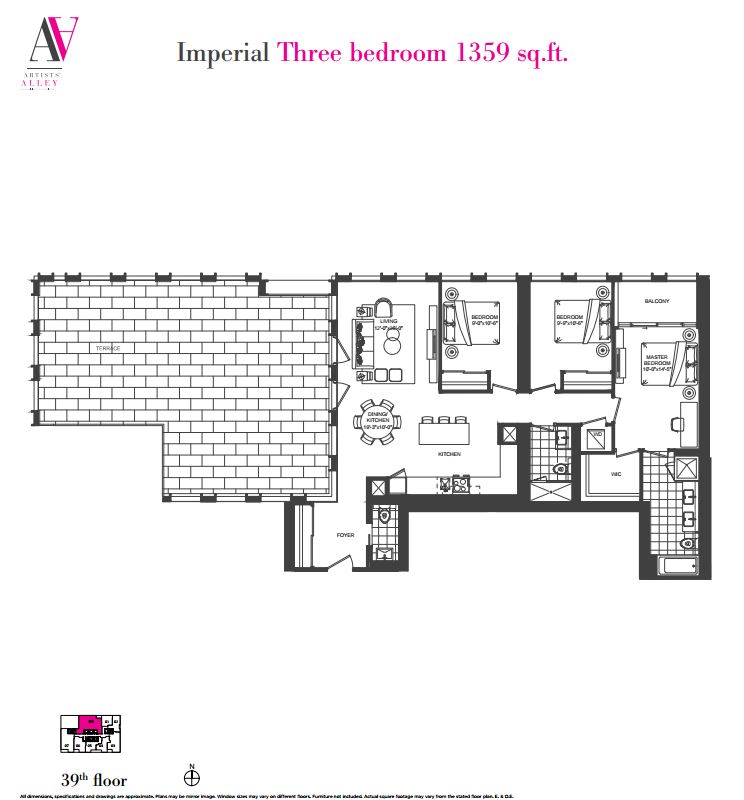 Artists' Alley Phase 1 - Imperial Floor Plan, Toronto ON | Livabl