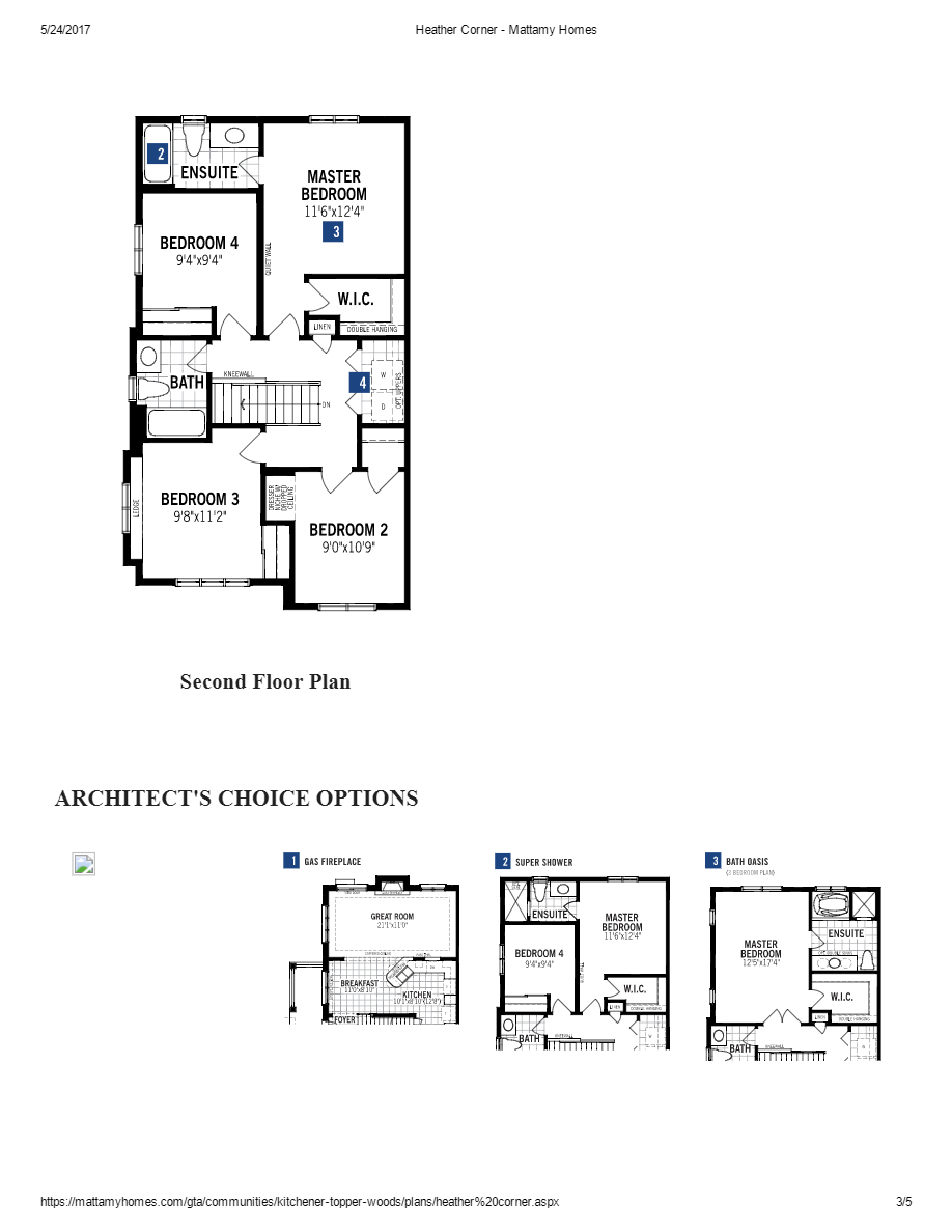 Topper Woods | Heather Corner | Floor Plans and Pricing