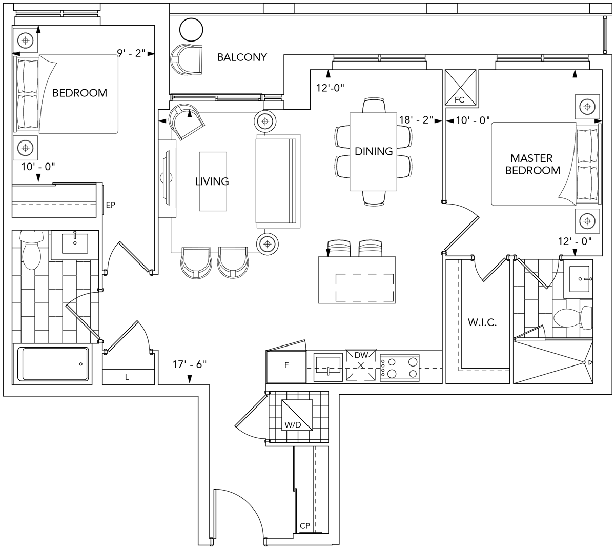 Bloor Promenade - 2G Floor Plan, Toronto ON | Livabl