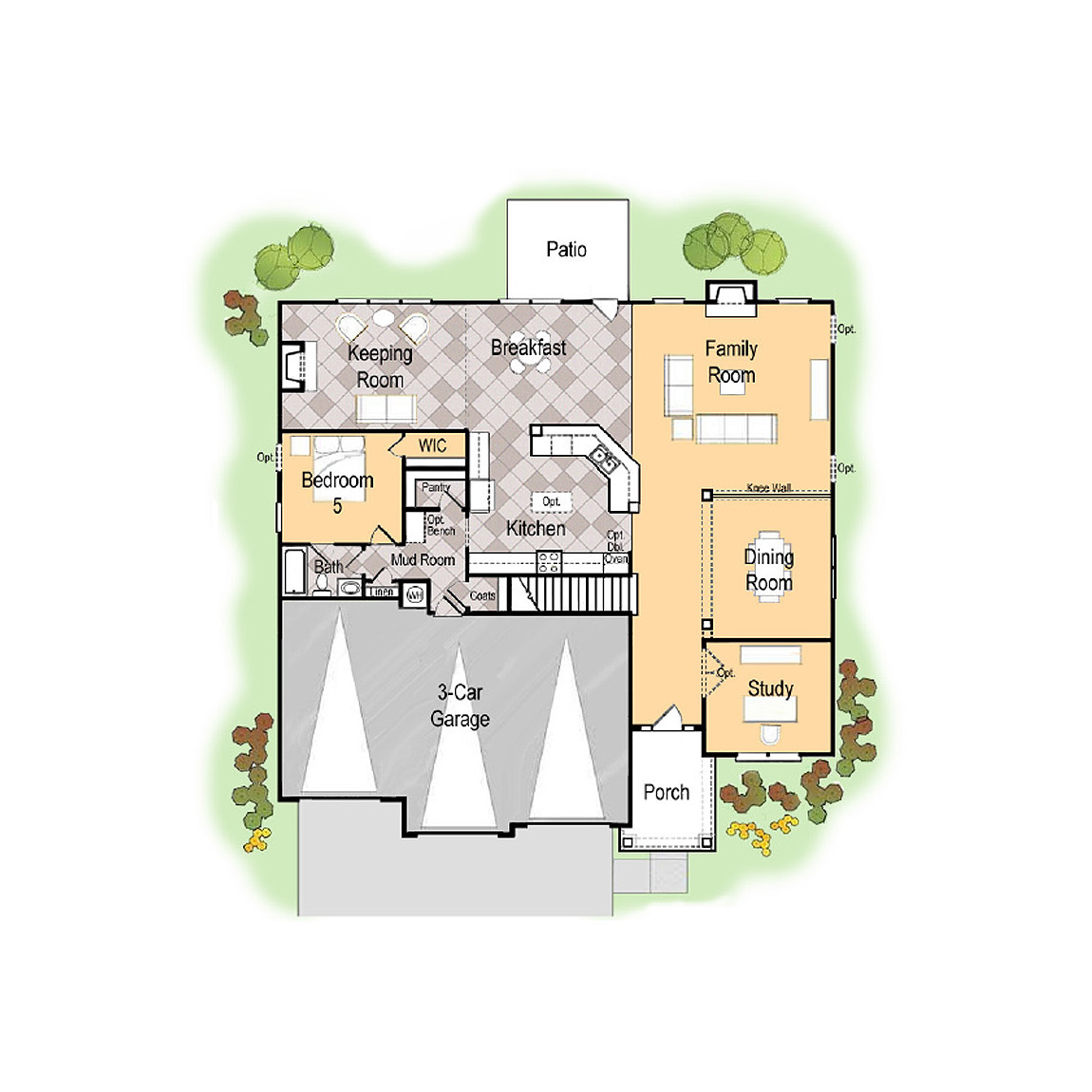 The Retreat at Baker Place | Turnberry | Floor Plans and Pricing