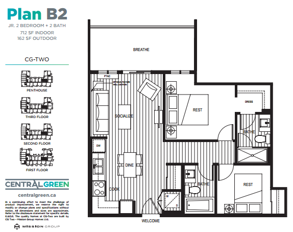 Central Green | B2 | Floor Plans and Pricing