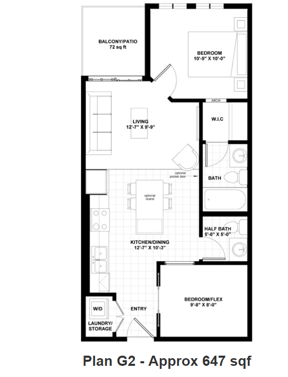 Legacy Park II Building 8000 - G2 Floor Plan, Calgary AB | Livabl