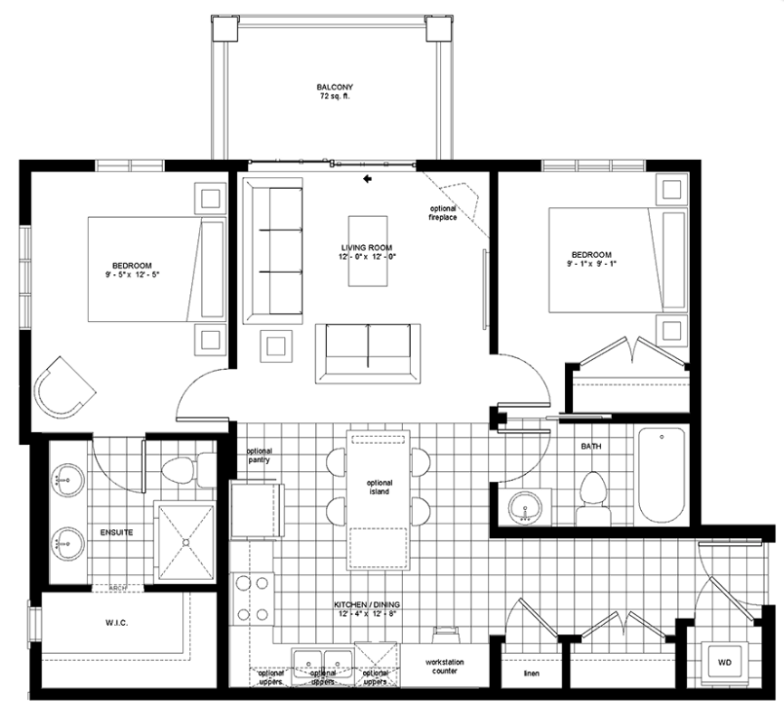 Legacy Park II Building 8000 - Super A3 Floor Plan, Calgary AB | Livabl