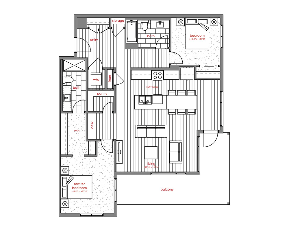 Vivace at West 85th | C2-N | Floor Plans and Pricing