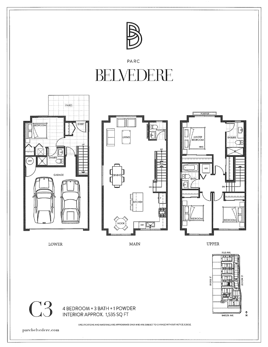 Parc Belvedere | C3 | Floor Plans and Pricing