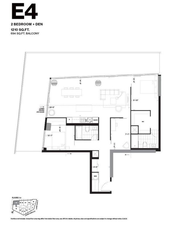 Harris Square Condos | E4 | Floor Plans and Pricing