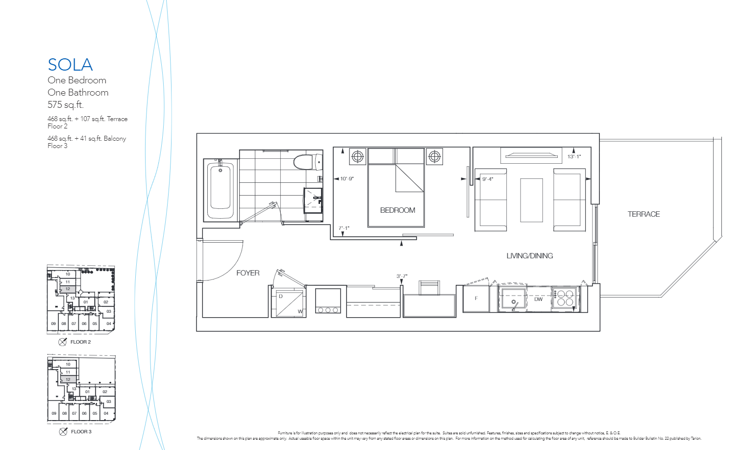 Nautique Lakefront Residences | Sola | Floor Plans and Pricing