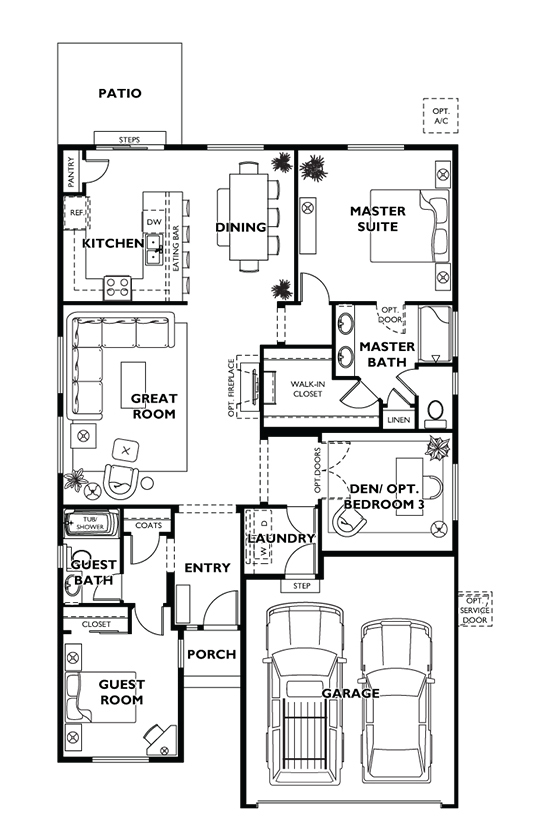 Shea Homes at Jubilee | Pebble Beach | Floor Plans and Pricing