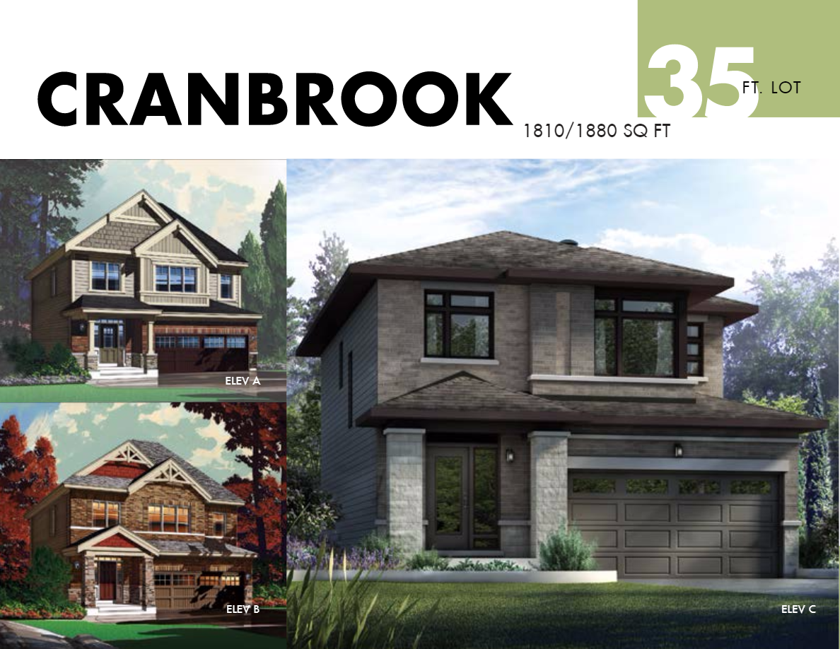 Bradley Commons - Cranbrook Floor Plan, Ottawa ON | Livabl
