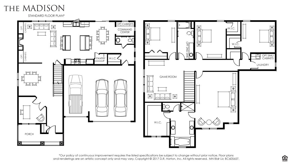 The Ridge | The Madison | Floor Plans and Pricing