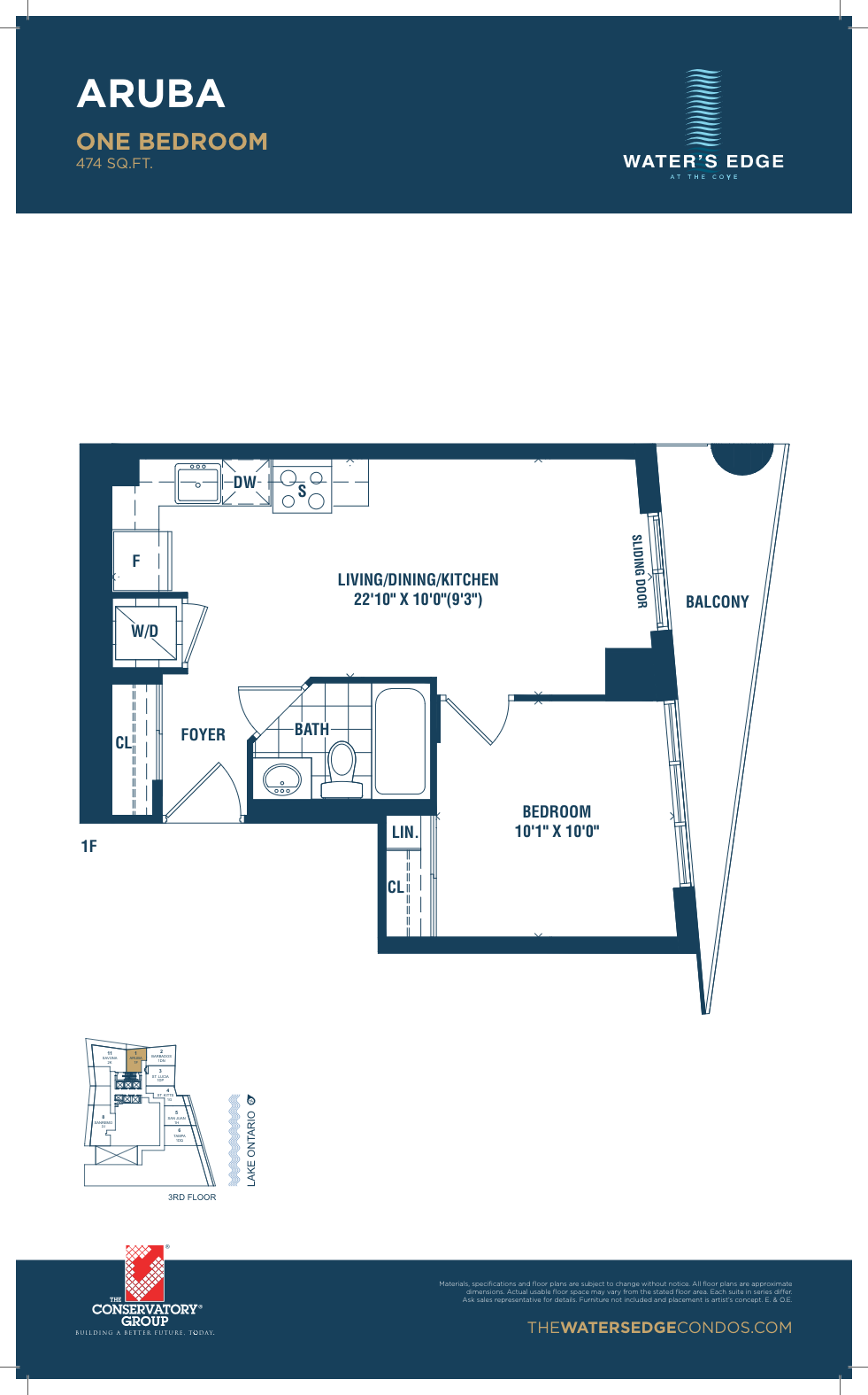 Water's Edge at The Cove | Aruba | Floor Plans and Pricing
