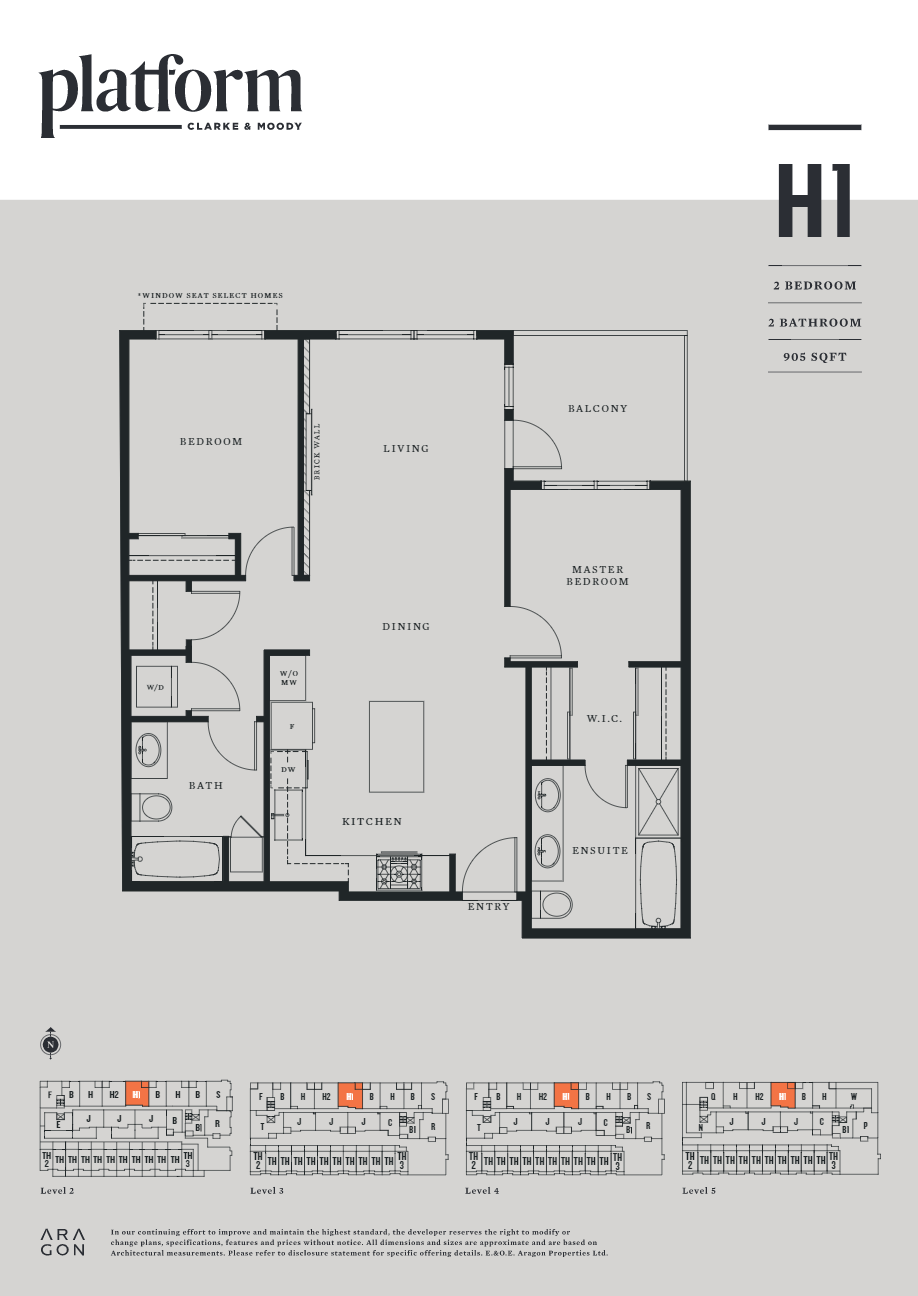 Platform | H1 | Floor Plans and Pricing