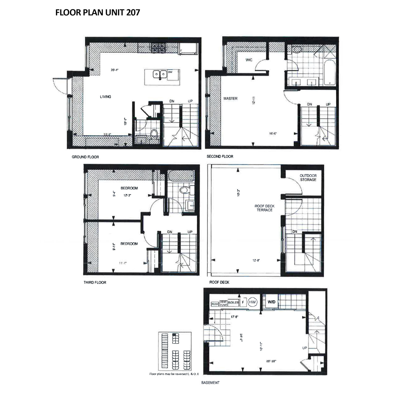 Towns on Curzon - Unit 207 Floor Plan, Toronto ON | Livabl