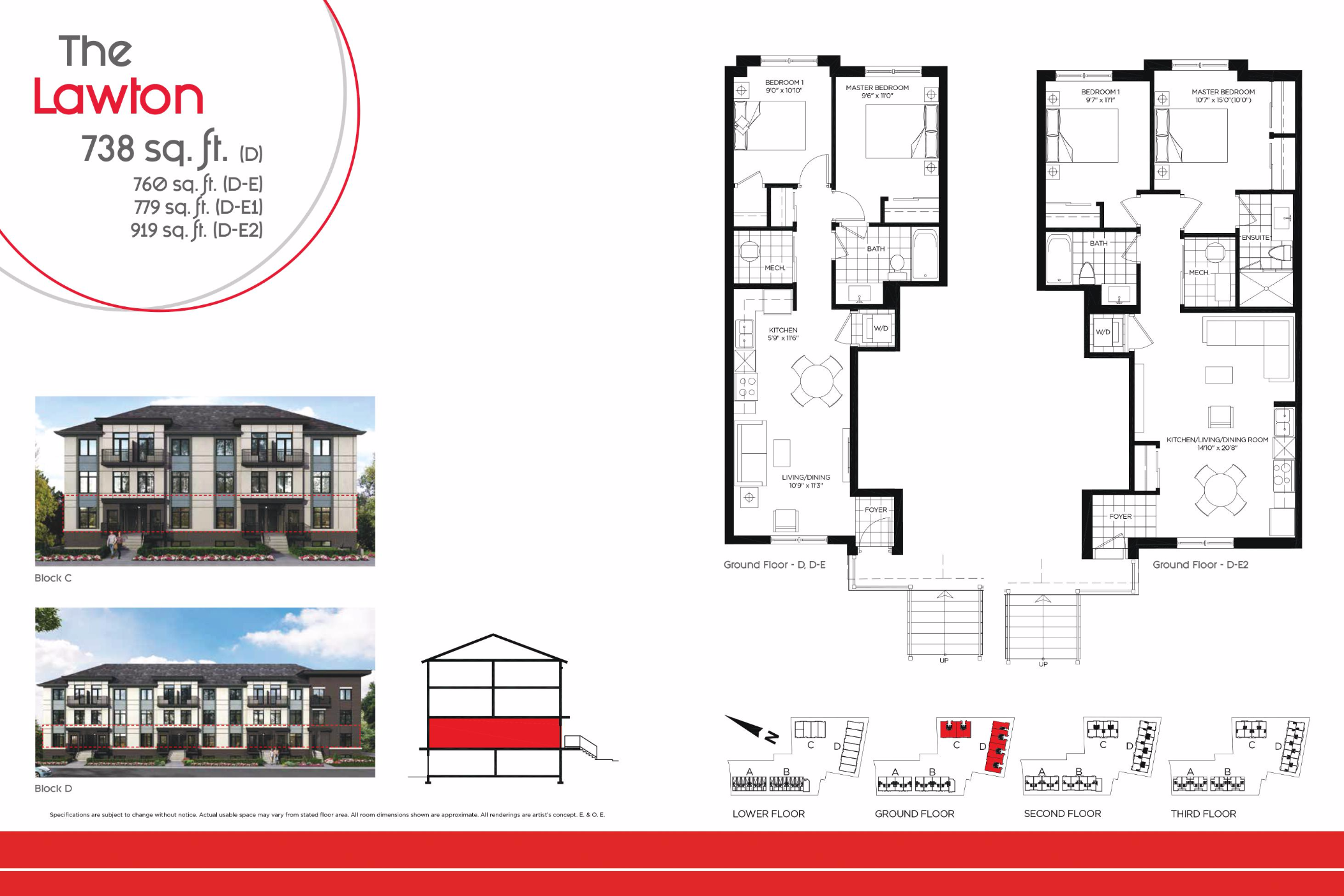 The Loop Urban Towns | The Lawton | Floor Plans and Pricing